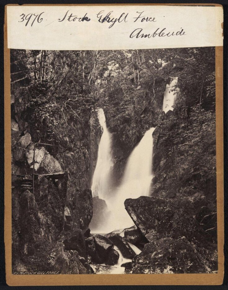 Stock Ghyll Force Ambleside | Francis Frith | V&A Explore The Collections