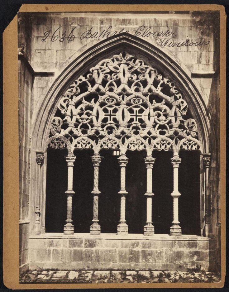 Bathala [Batalha] Cloister Windows | Francis Frith | V&A Explore The ...