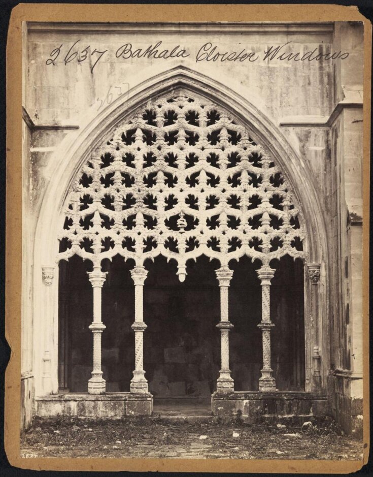 Bathala [Batalha] Cloister Windows | Francis Frith | V&A Explore The ...