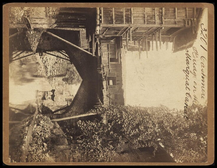 Cashmere. Bridge on the Marqual Canal | Francis Frith | V&A Explore The ...