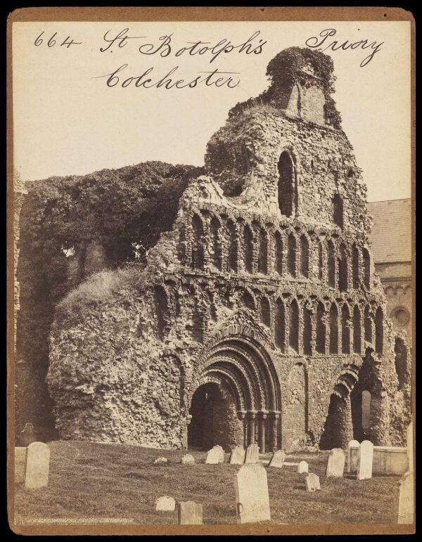 St. Botolph's Priory Colchester | Francis Frith | V&A Explore The ...