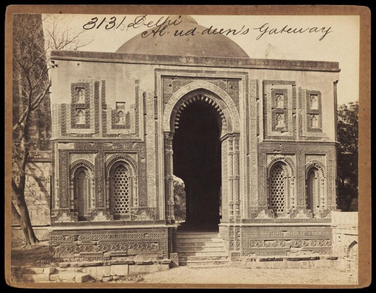 Delhi. Al-ud-deen's Gateway | Francis Frith | V&A Explore The Collections