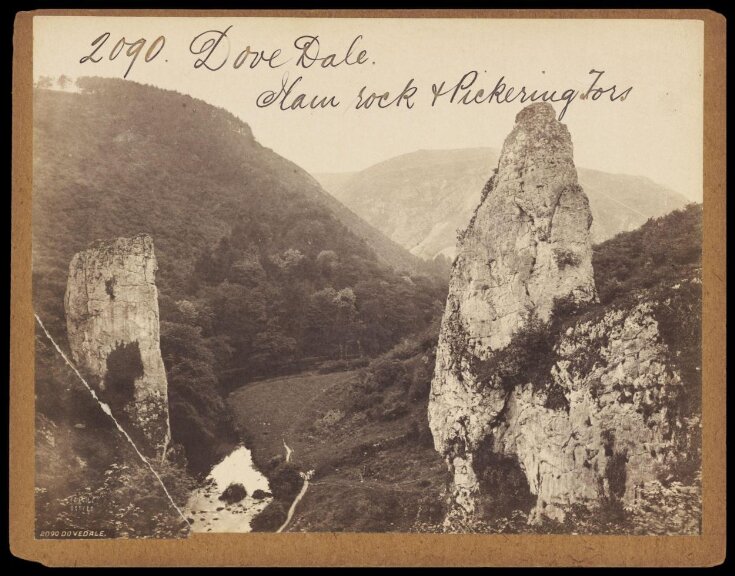 Dove Dale. Ilam rock & Pickering Tors | Francis Frith | V&A Explore The ...