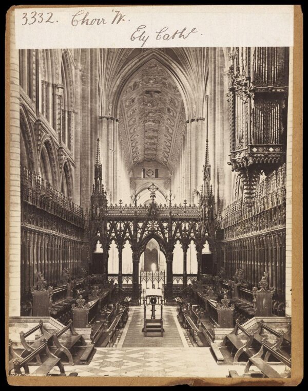 Choir W. Ely Cath'l | Francis Frith | V&A Explore The Collections