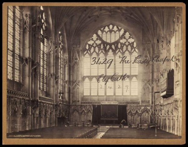The Lady Chapel. Ely Cath'l | Francis Frith | V&A Explore The Collections