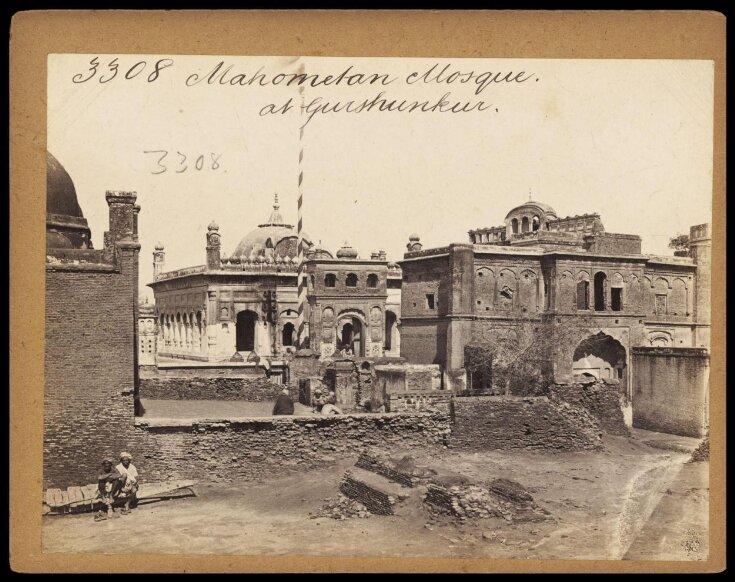 Mahometan Mosque at Gurshunkur | Francis Frith | V&A Explore The ...
