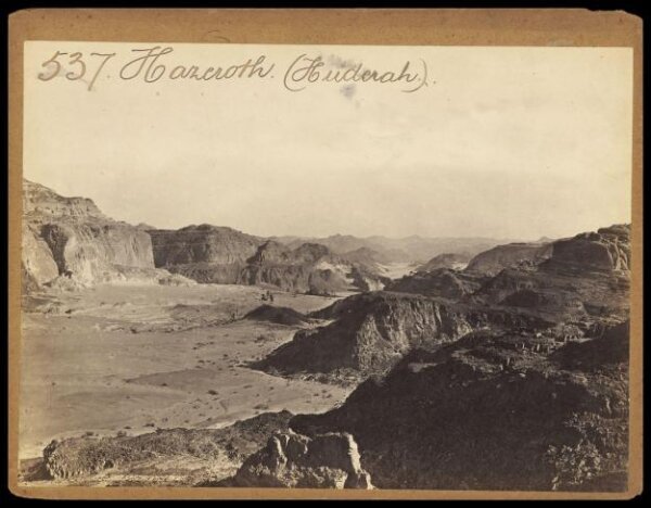 Hazeroth (Huderah) | Francis Frith | V&A Explore The Collections