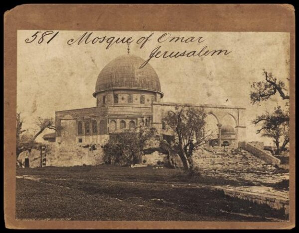 Mosque of Omar Jerusalem | Francis Frith | V&A Explore The Collections