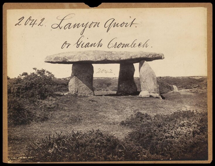 Lanyon Quoit or Giants Cromlech | Francis Frith | V&A Explore The ...