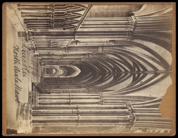 Lincoln. North Aisle Nave | Francis Frith | V&A Explore The Collections