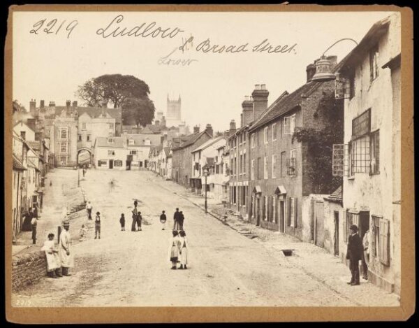 Ludlow. Lower Broad Street | Francis Frith | V&A Explore The Collections