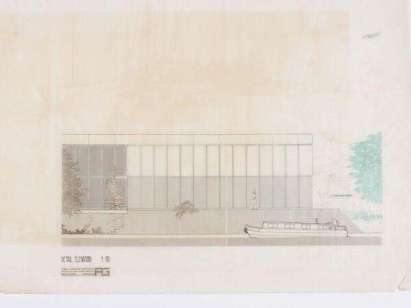 Elevation, Design for the Herman Miller Factory, Bath, UK | V&A Explore ...