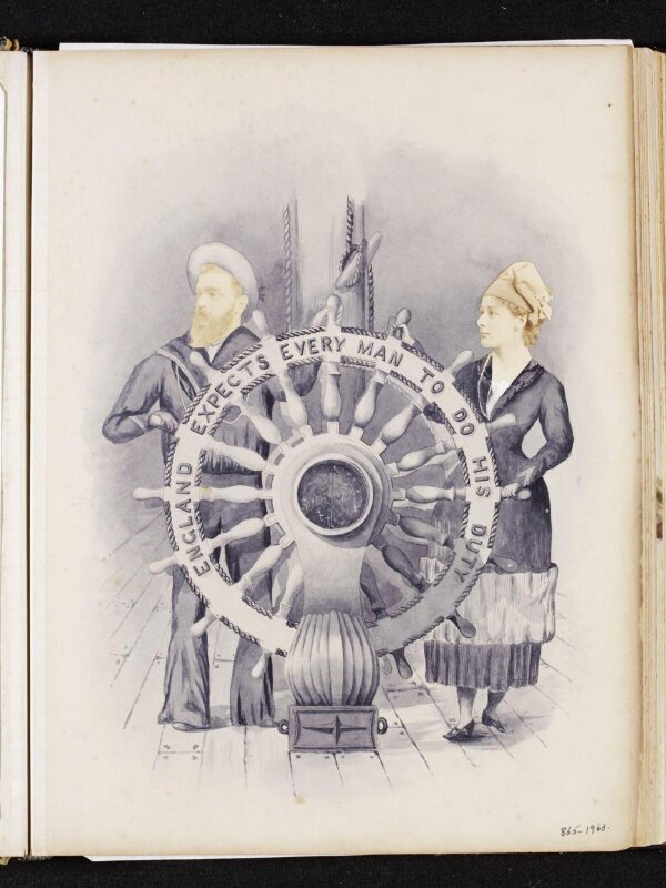 England Expects Every Man to do His Duty | Gough, Kate E. | V&A Explore ...
