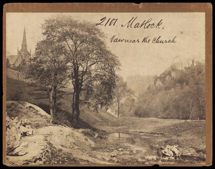 Matlock. View near the Church | Francis Frith | V&A Explore The Collections