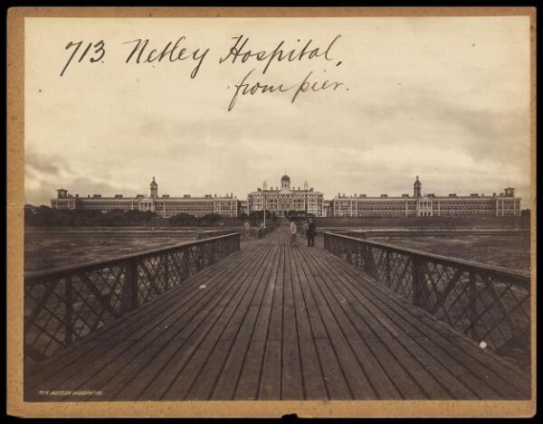 Netley Hospital from the Pier | Francis Frith | V&A Explore The Collections
