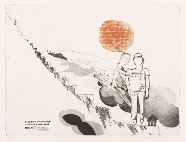 A Rake's Progress | Hockney, David | V&A Explore The Collections