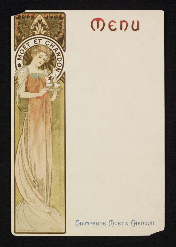 Menu Card | Mucha, Alphonse | V&A Explore The Collections