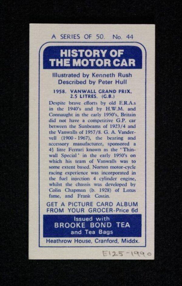 The History of the Motor Car | Rush, Kenneth | V&A Explore The Collections