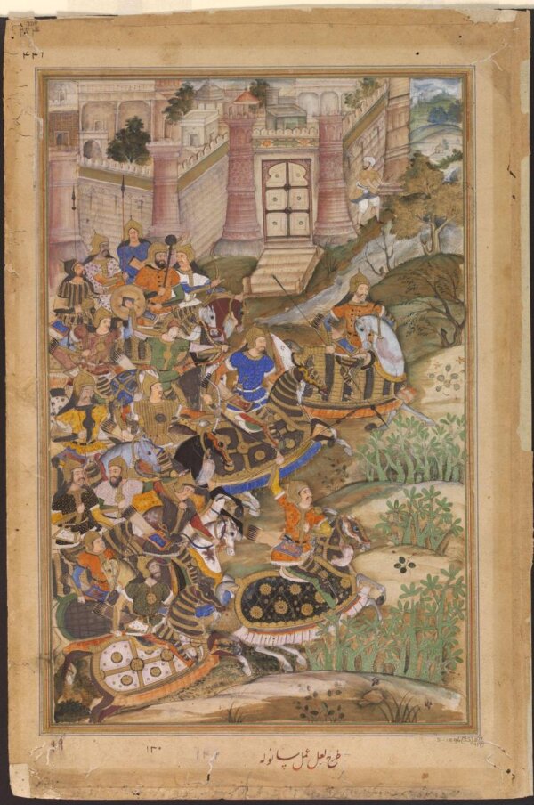 Battle of Sarnal in Gujarat | Sanwala | La'l | V&A Explore The Collections
