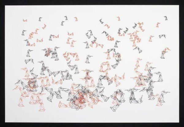 Random War | James Shaffer | Charles Csuri | V&A Explore The Collections