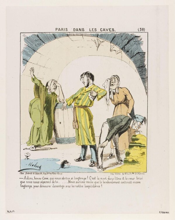 Paris Dans Les Caves | Talons | Colomb, B. (Moloch) | V&A Explore The ...