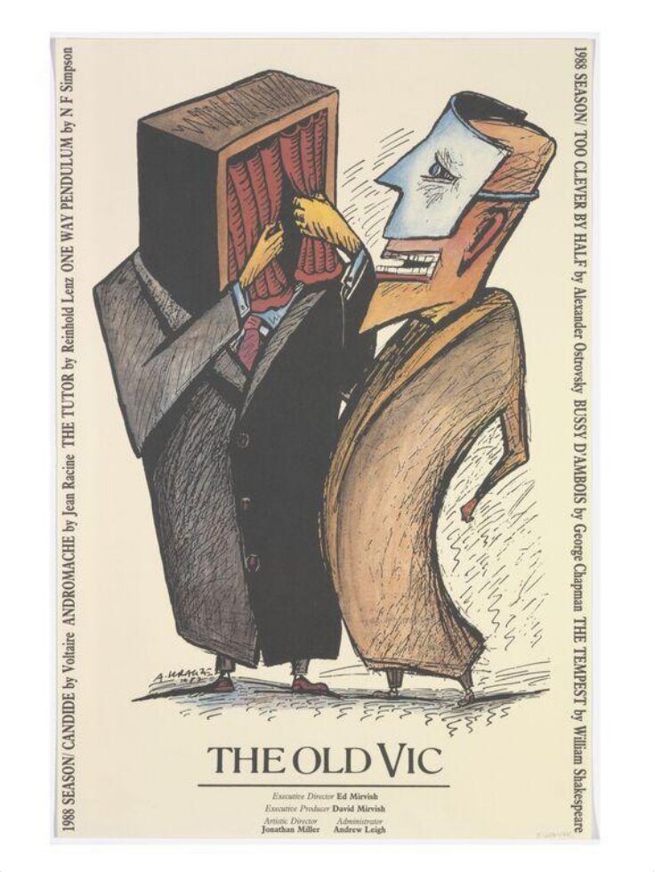 Old Vic poster | Krauze, Andrzej | V&A Explore The Collections