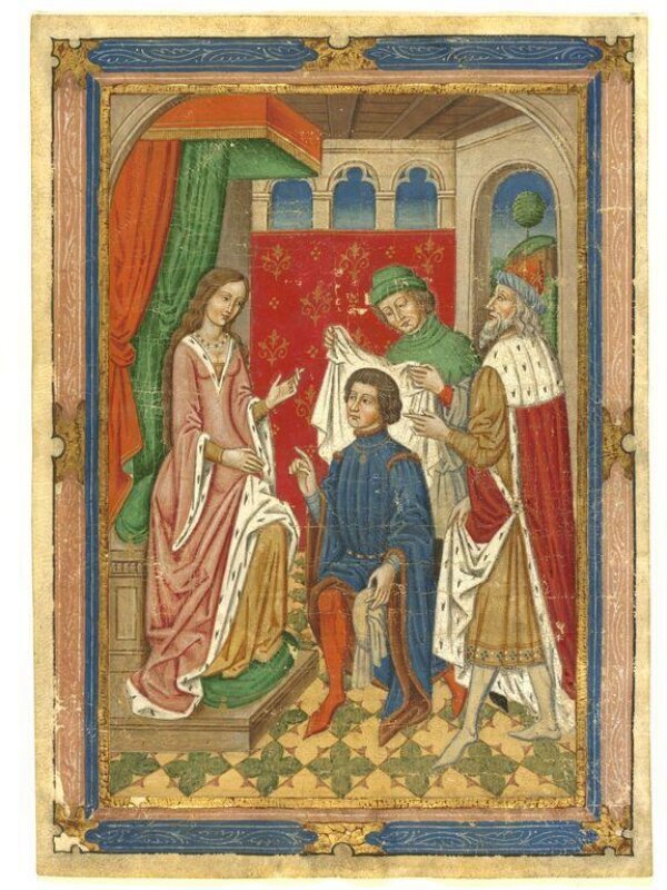 Joseph and Potiphar's wife (?) | Spanish Forger | V&A Explore The ...