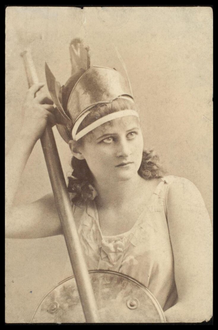 Mary Anderson as Parthenia in Ingomar The Barbarian | V&A Explore The ...