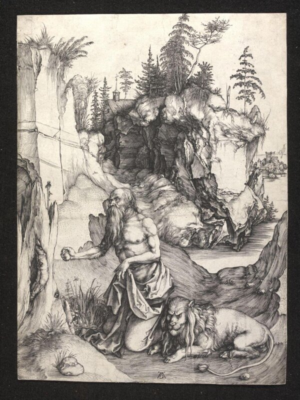 St Jerome in Penitence | Dürer, Albrecht | Dürer, Albrecht | V&A ...