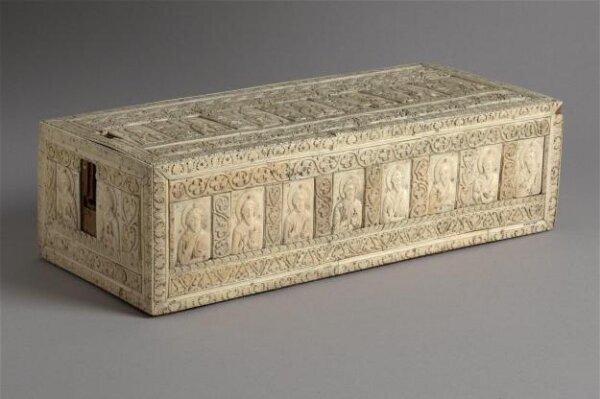 Casket with Christ, the Virgin, Apostles and Saints | Unknown | V&A ...