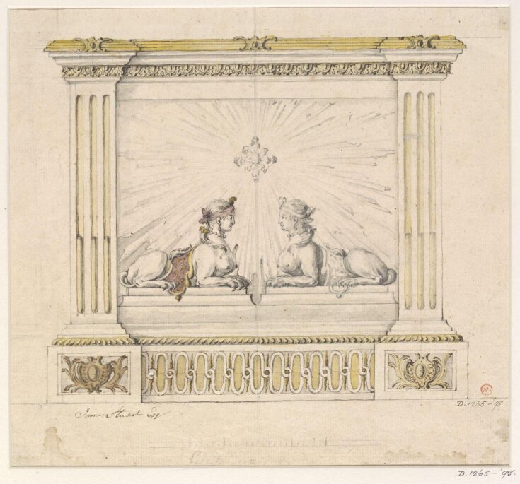 Drawing | Stuart, James 'Athenian' | V&A Explore The Collections