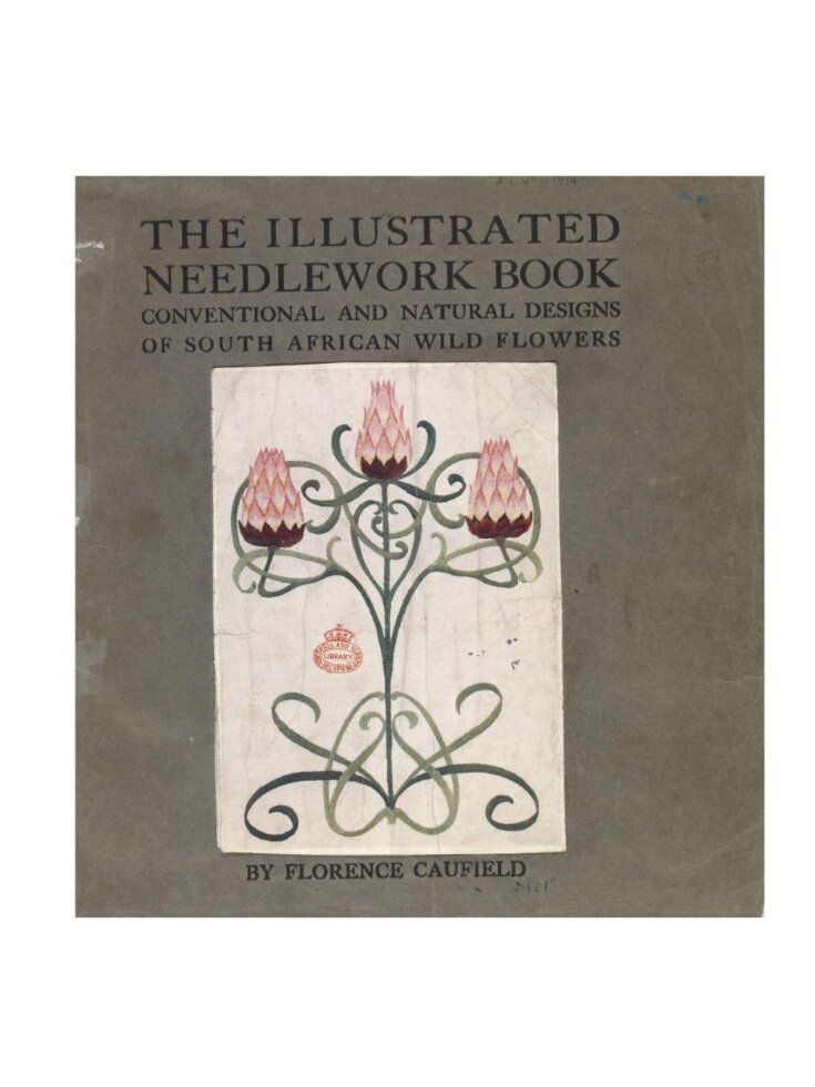 The illustrated needlework book: conventional and natural designs of ...