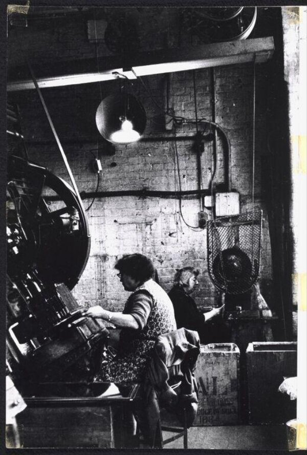 John Feaver Ltd., South London, January 1966 [2 women workers] | Roger ...