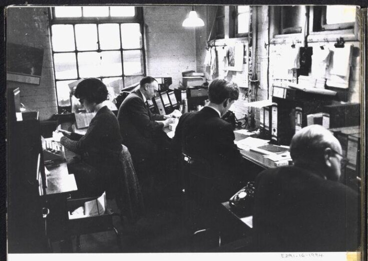 John Feaver Ltd., South London, January 1966 [office workers] | Roger ...
