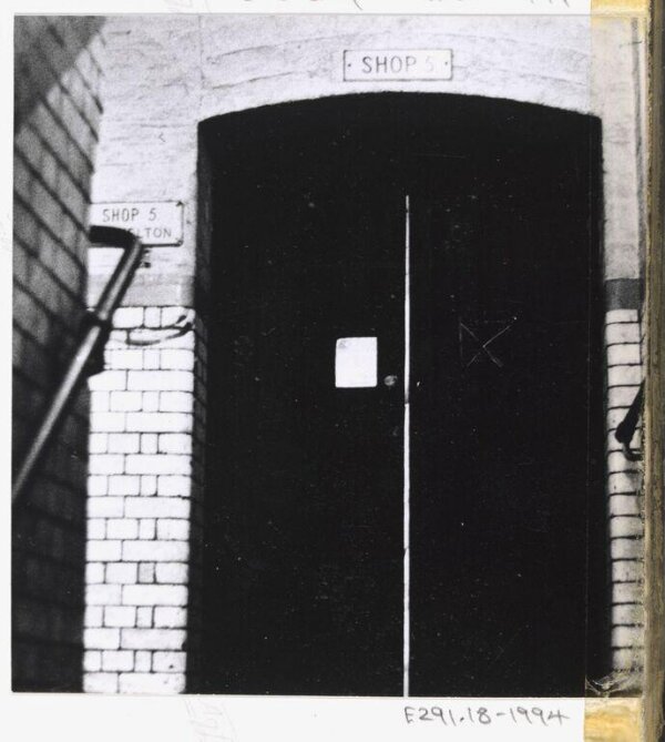 John Feaver Ltd., South London, January 1966 [doors] | Roger Mayne | V ...