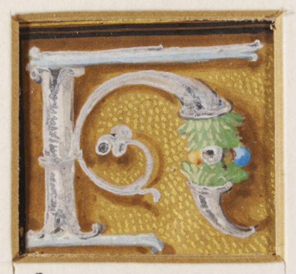 Decorated initial | V&A Explore The Collections