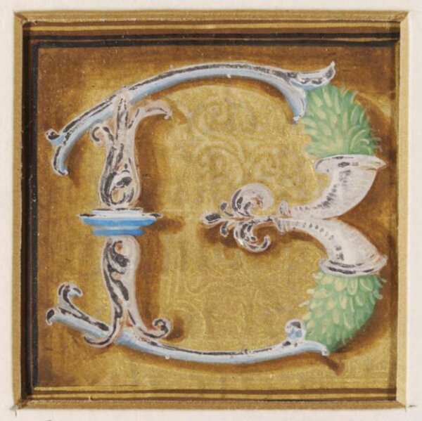 Decorated initial | V&A Explore The Collections