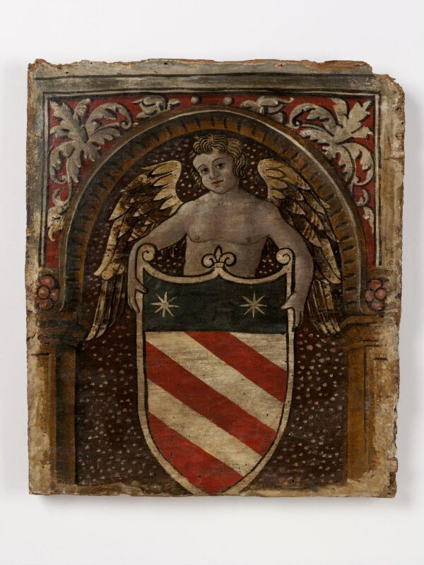 A Cupid with a coat of arms | Unknown | V&A Explore The Collections