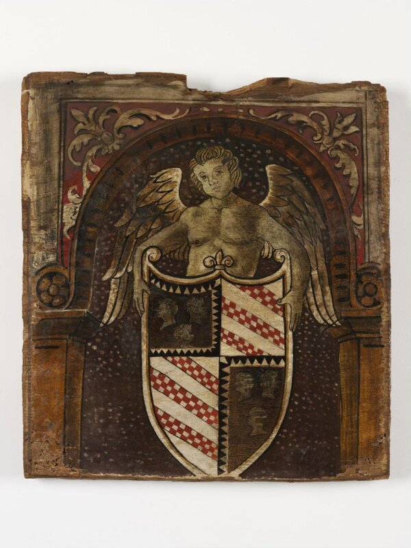A Cupid with a coat of arms | Unknown | V&A Explore The Collections