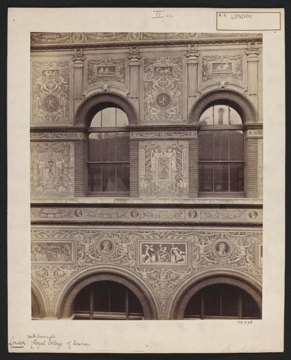 Sgraffito on the Science Schools | Isabel Agnes Cowper | Moody, F W | V ...