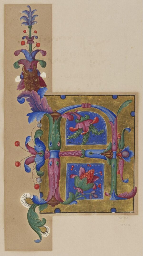 Manuscript Cutting | Morone, Domenico | V&A Explore The Collections