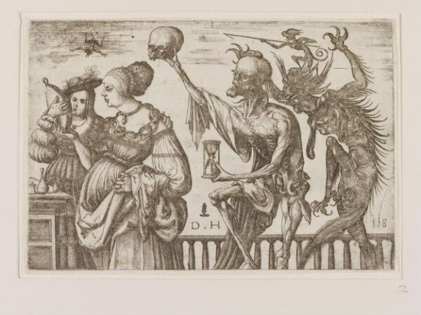 Death and the Devil Surprise Two Women | Funck, David | Hopfer, Daniel ...