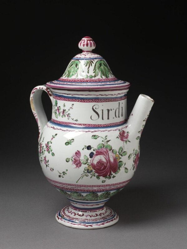 Drug Pot and Cover | Unknown | V&A Explore The Collections