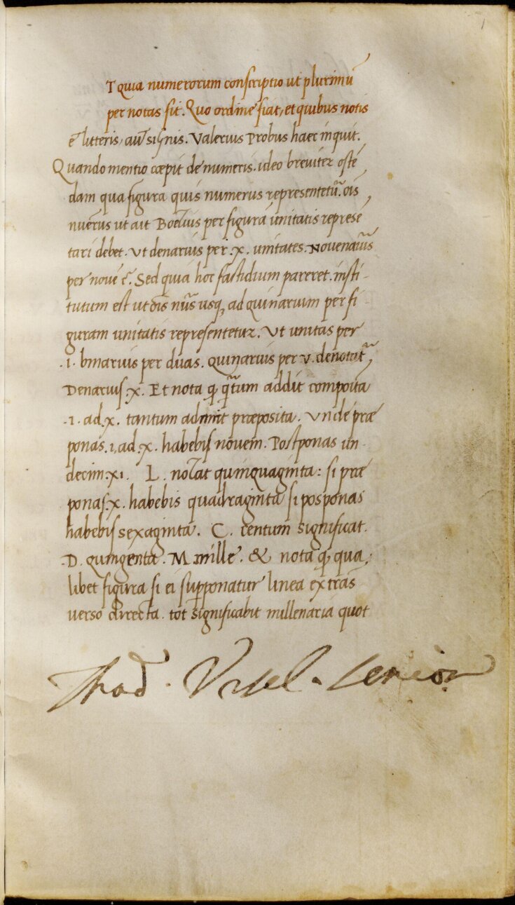 Tracts by Marcus Valerius Probus, Vibius Sequester, Modestus, Maurus ...