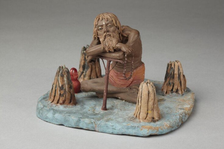 Figure of an ascetic | unknown | V&A Explore The Collections