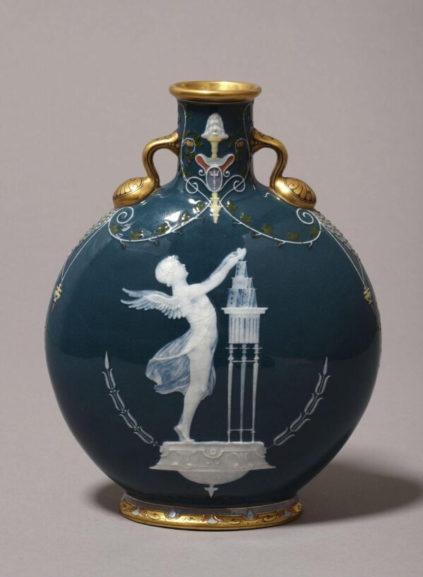 Pilgrim Bottle | Solon, Louis Marc Emmanuel | V&A Explore The Collections