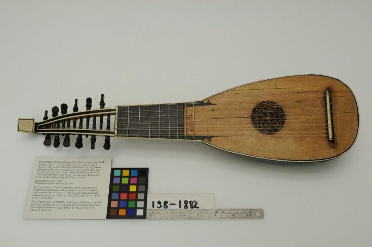 Neapolitan Mandolin | Vinaccia, Vincenzo | V&A Explore The Collections