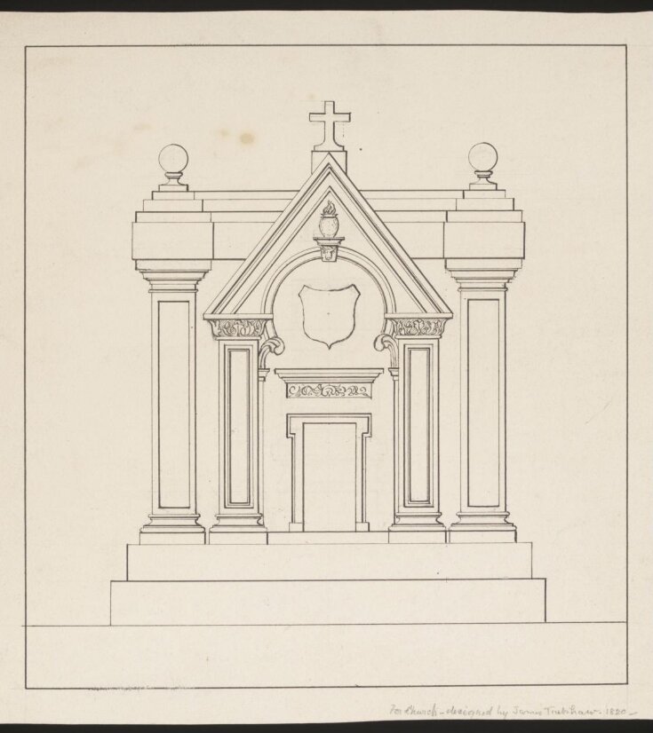 Architectural Drawing | Trubshaw, James | V&A Explore The Collections