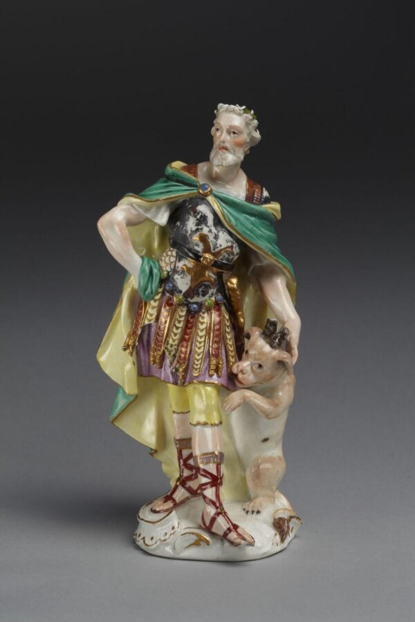 Julius Caesar and the Horned Beast as Rome | Kändler, Johann Joachim ...