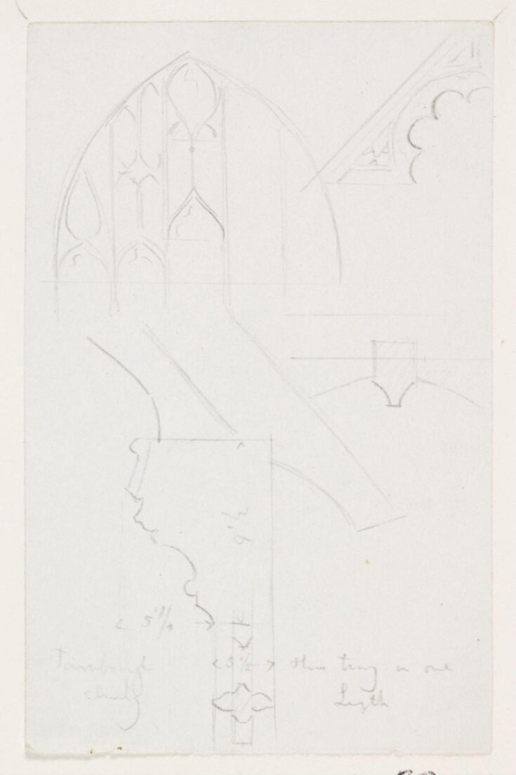 Drawing | A.W.N. Pugin | V&A Explore The Collections